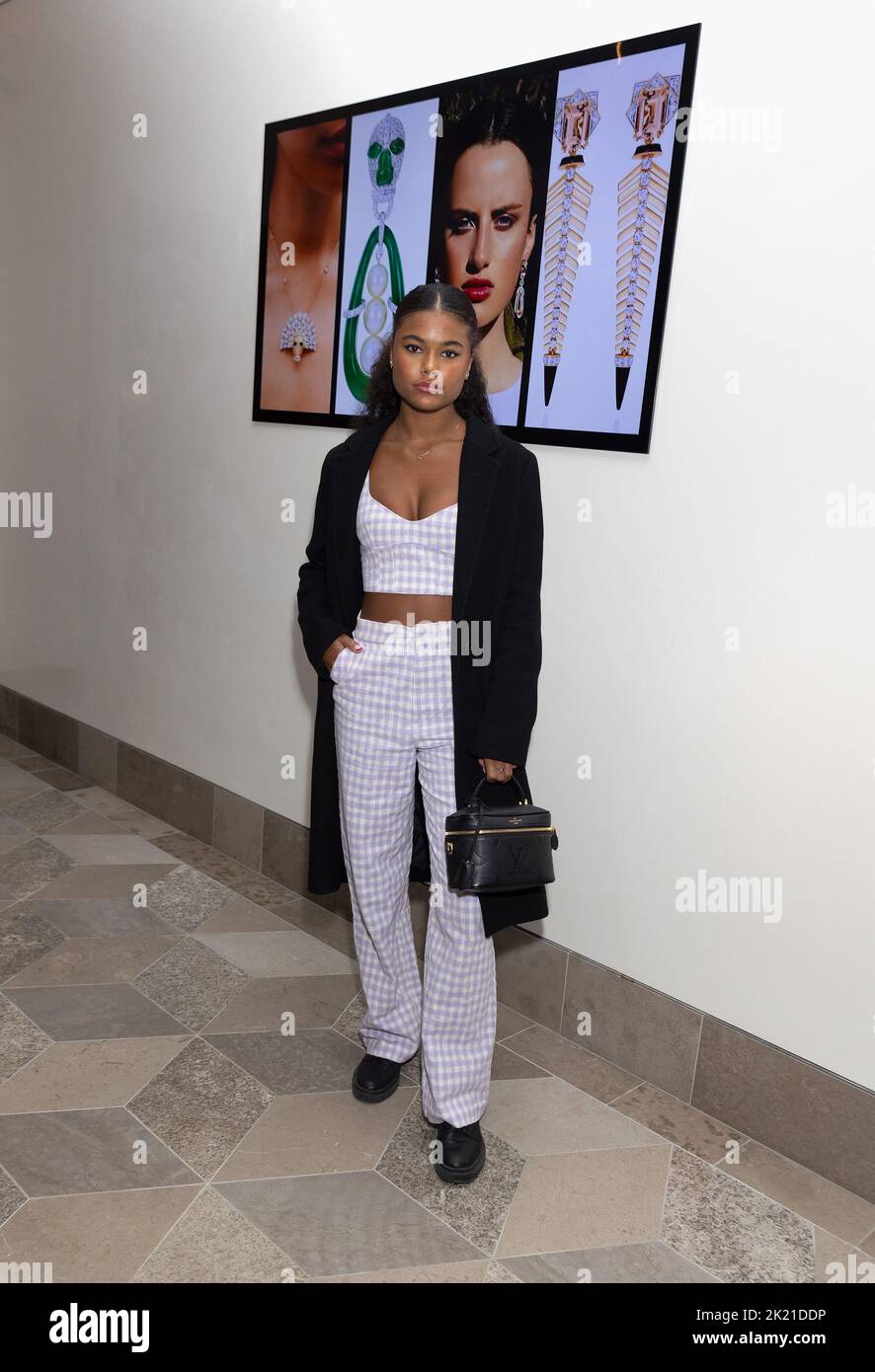 Tamara Smart attends the launch of Brilliant and Black, a new selling ...