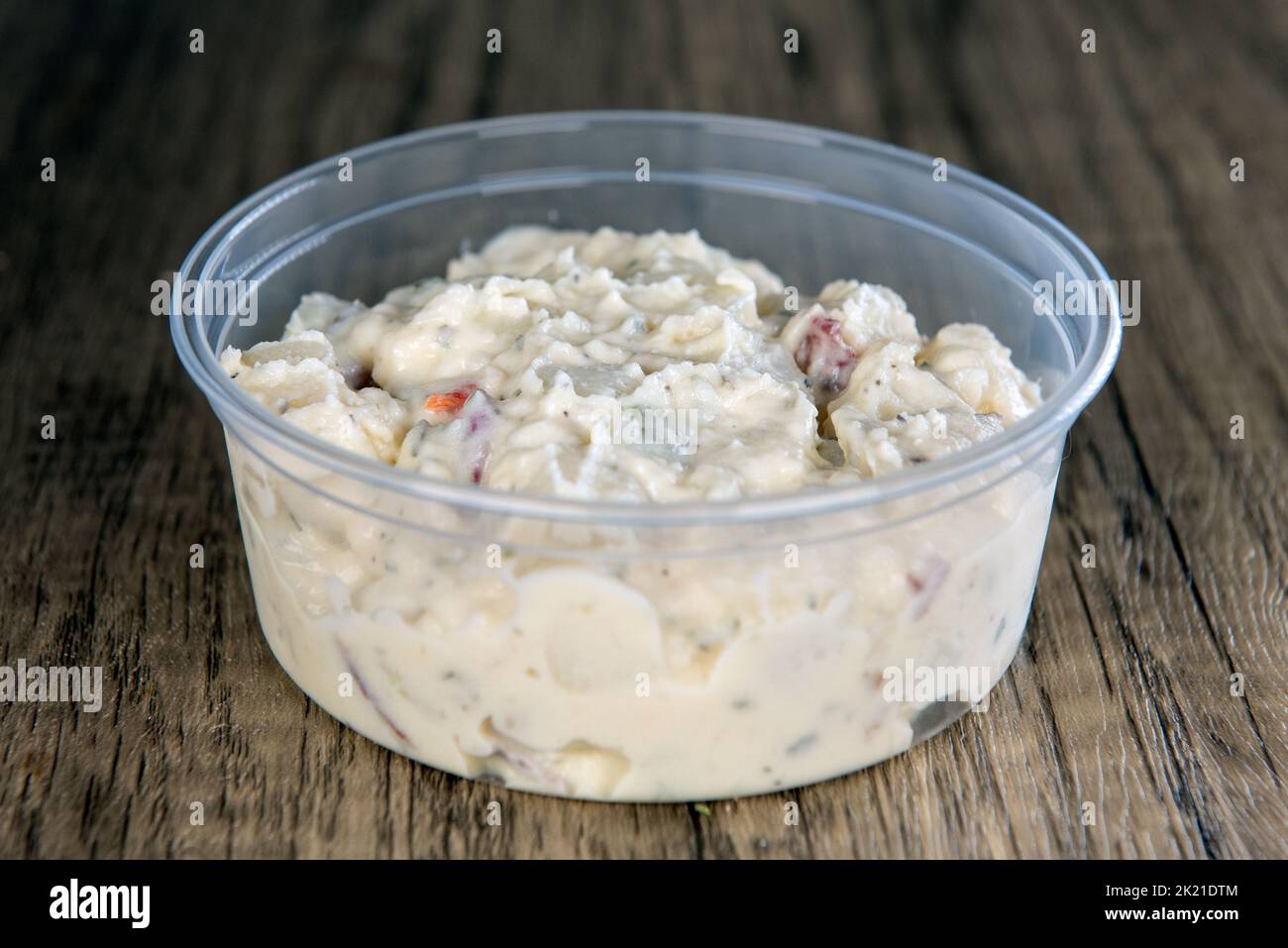 Lunch is complimented with a side order of German Potato salad in a ...