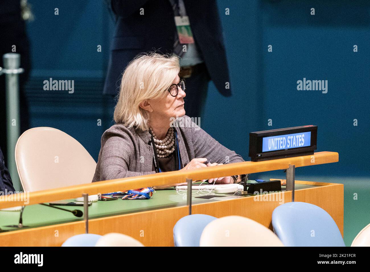 New York, New York, USA. 21st Sep, 2022. Deputy Secretary of State ...