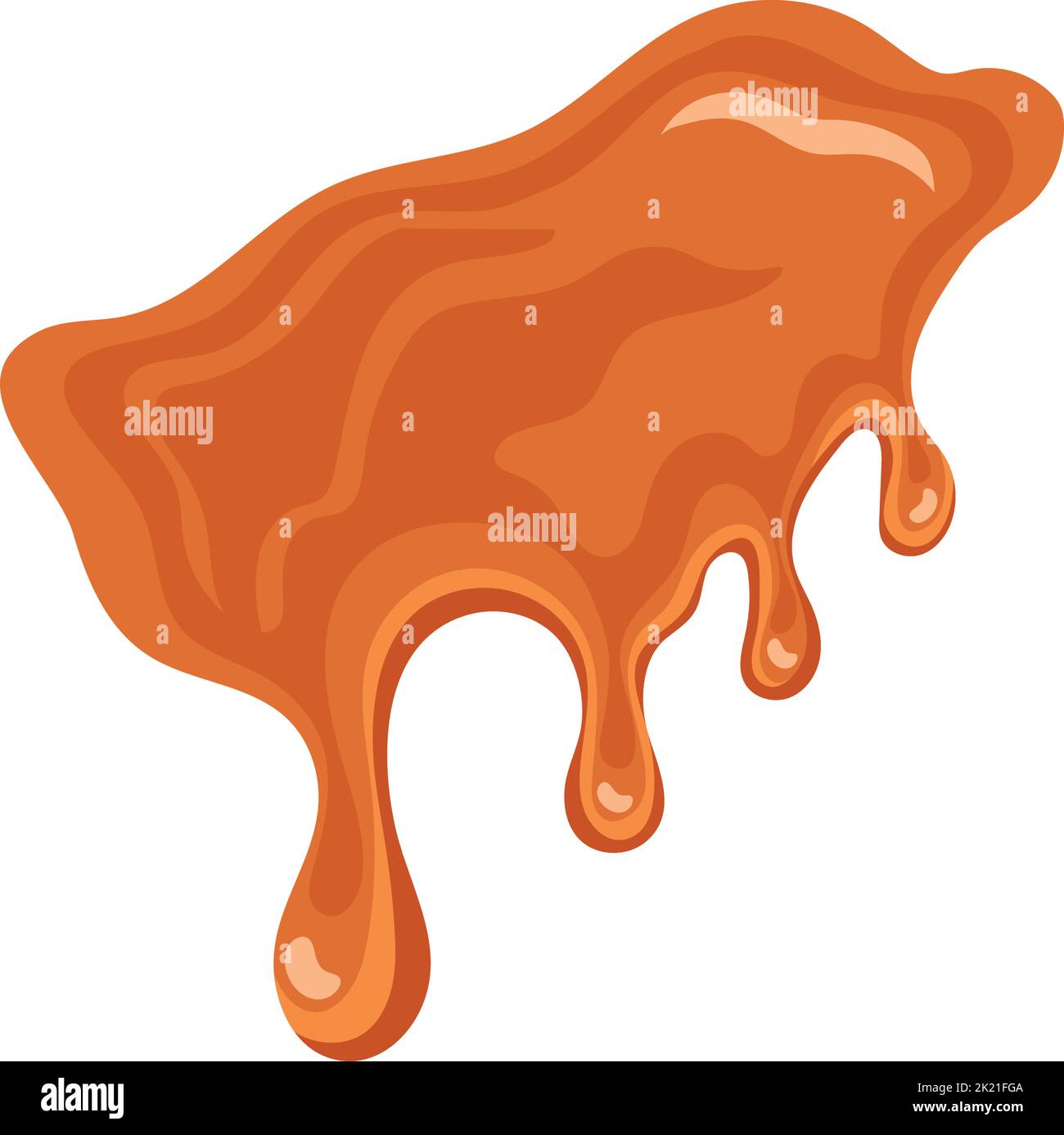 sweet caramel melting Stock Vector Image & Art - Alamy