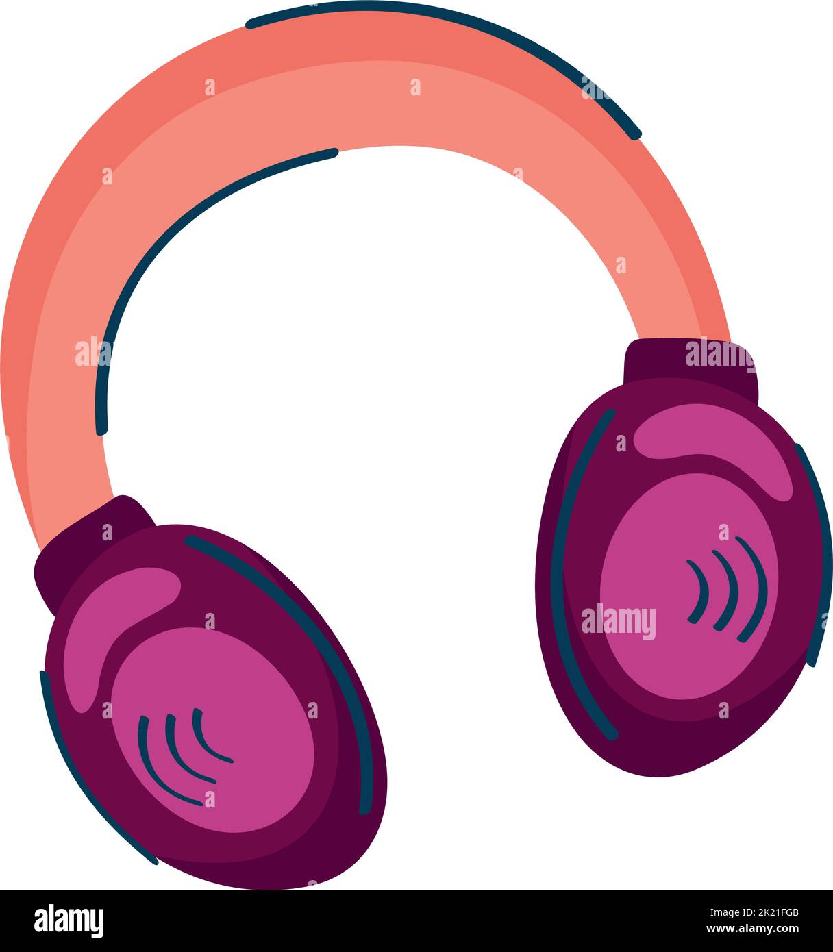 earphones audio device tech Stock Vector Image & Art - Alamy