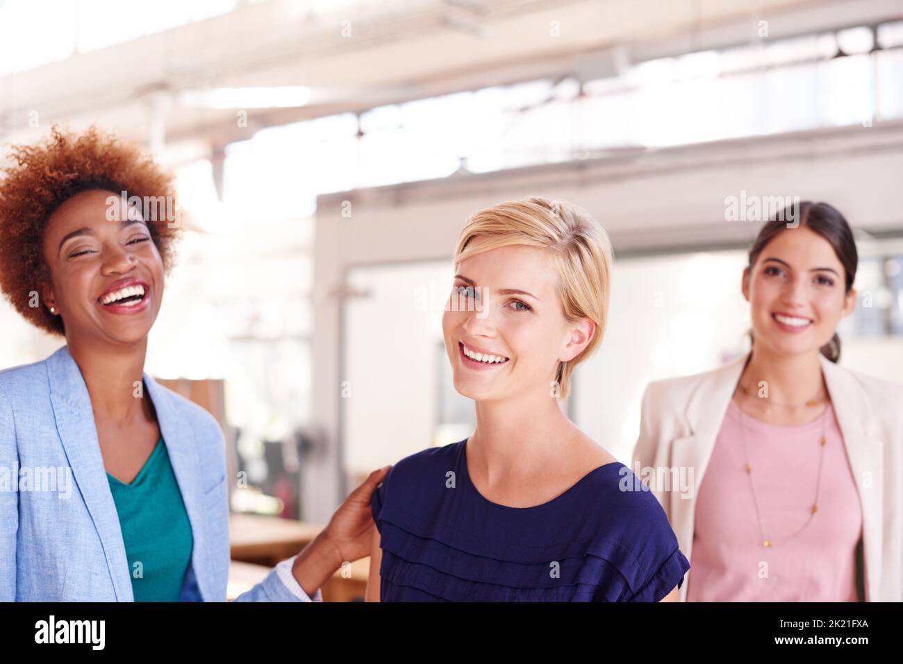 Female coworkers hi-res stock photography and images - Alamy