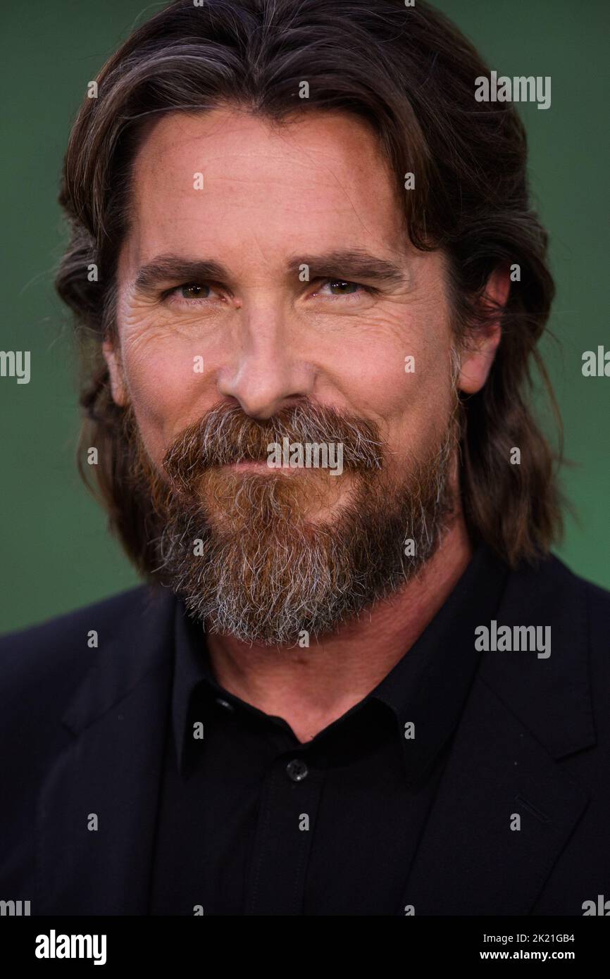 London, UK. 22 September 2022. Christian Bale attending the European ...