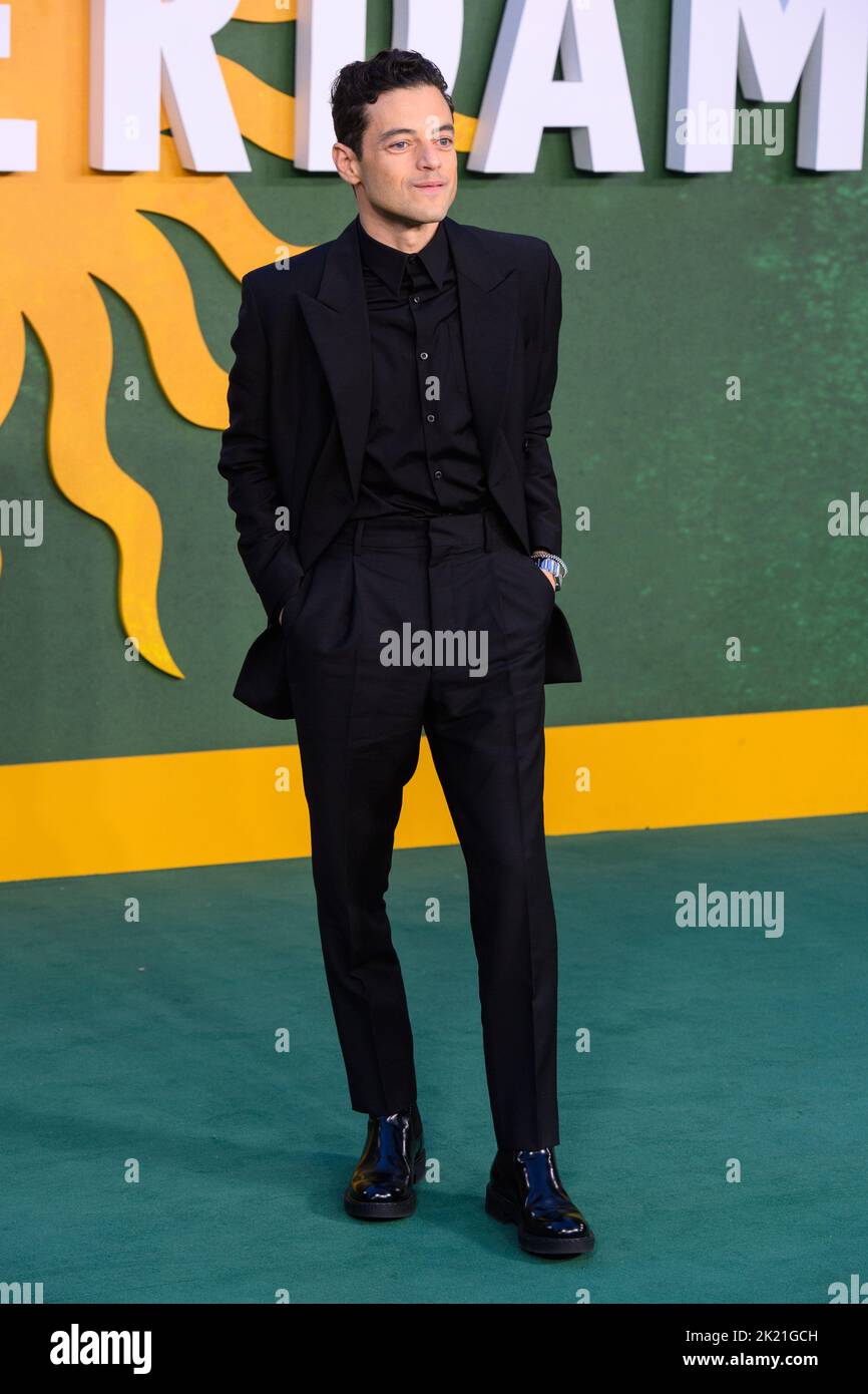 London, UK. 22 September 2022. Rami Malek attending the European ...