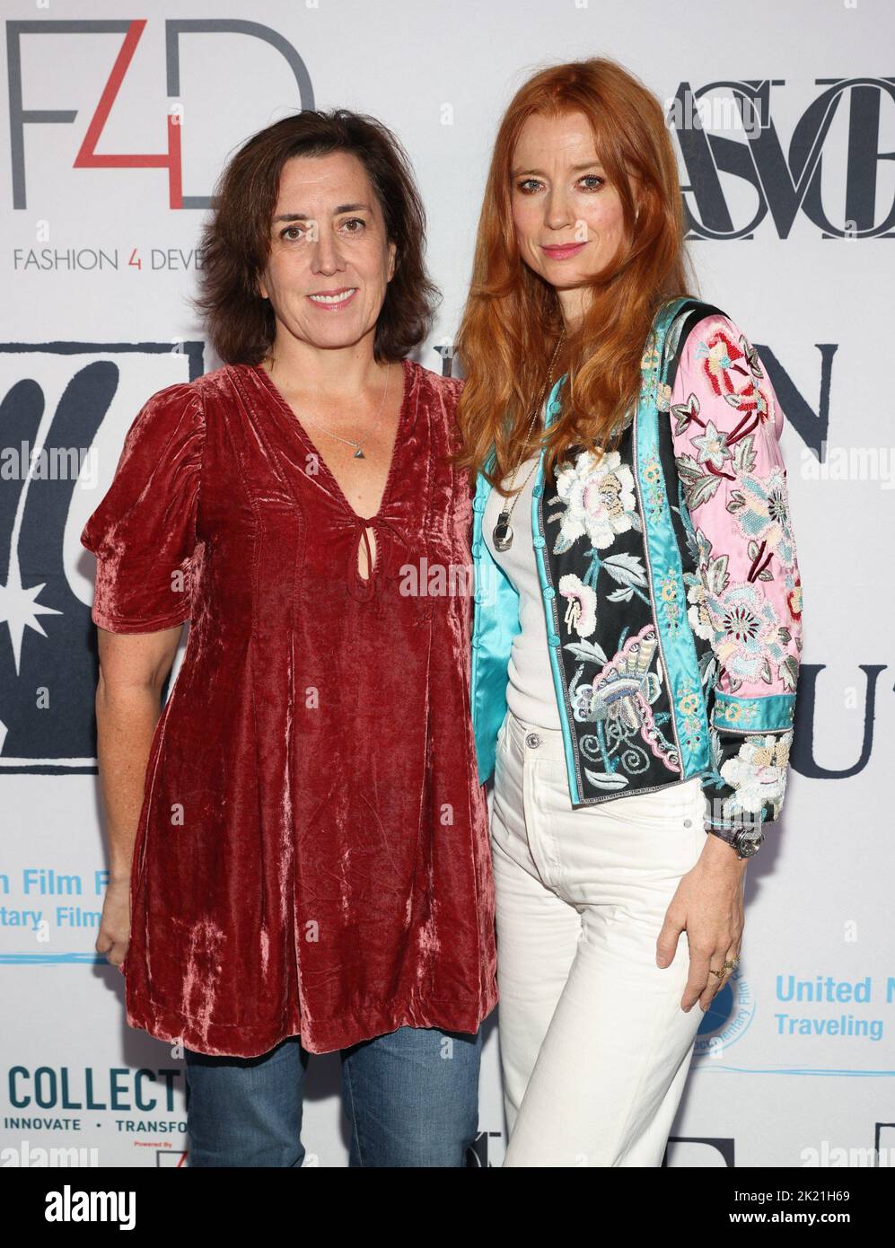 New York, NY, USA. 21st Sep, 2022. Maria Pevchikh, Odessa Rae at ...