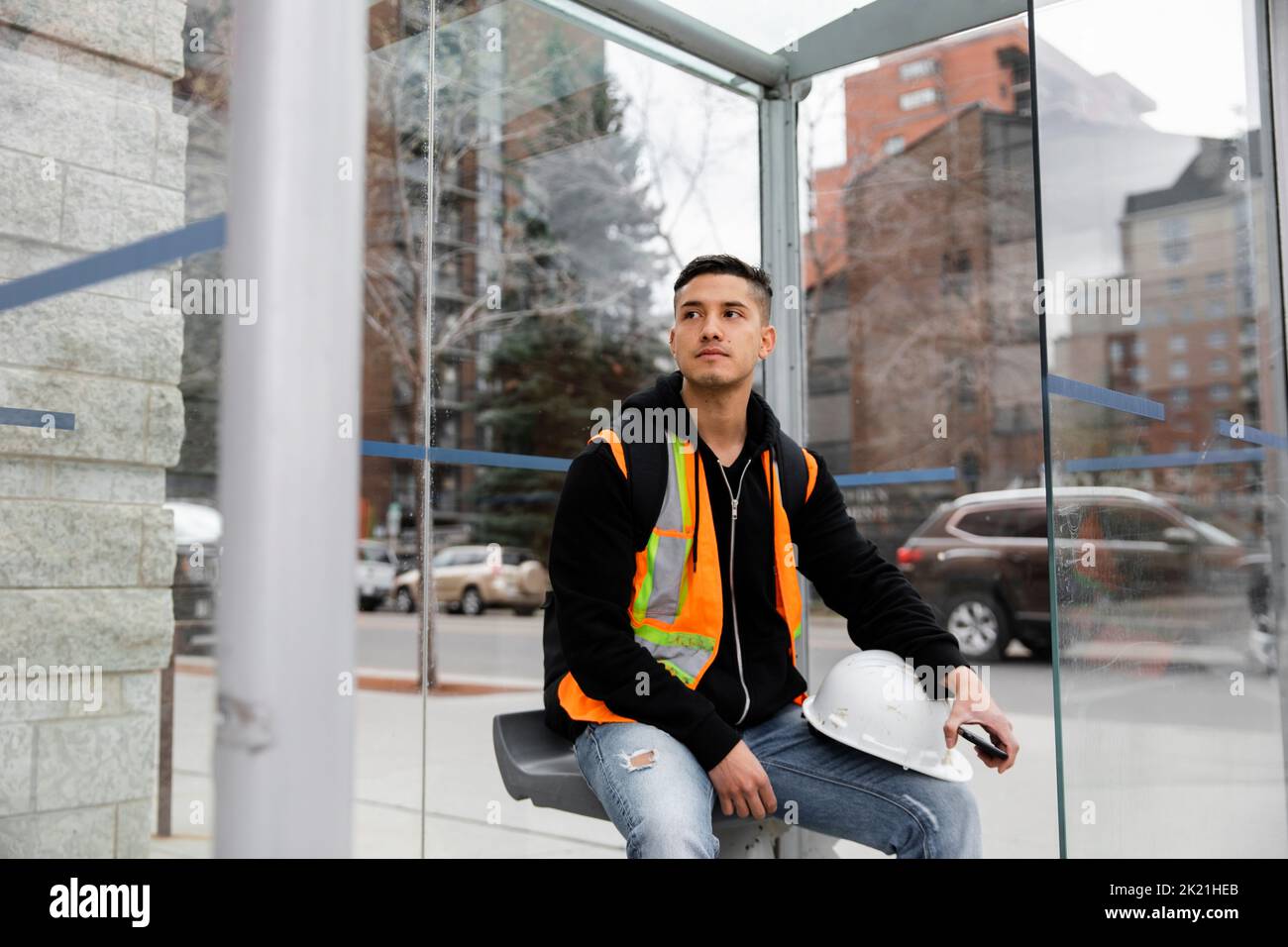 City construction worker hi-res stock photography and images - Alamy
