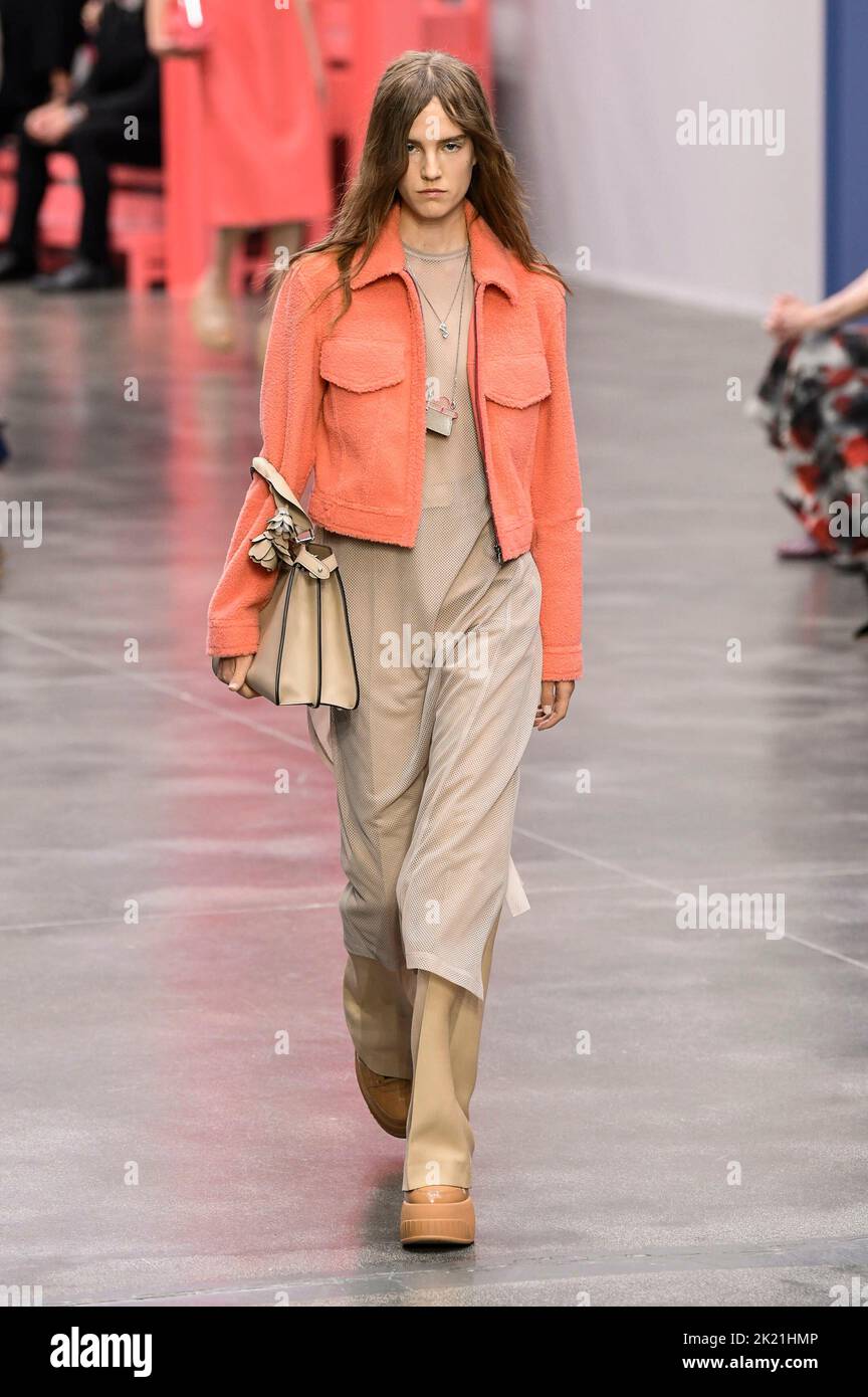FENDI SS23 runway during Milan fashion Week on September 2022 - Milan ...