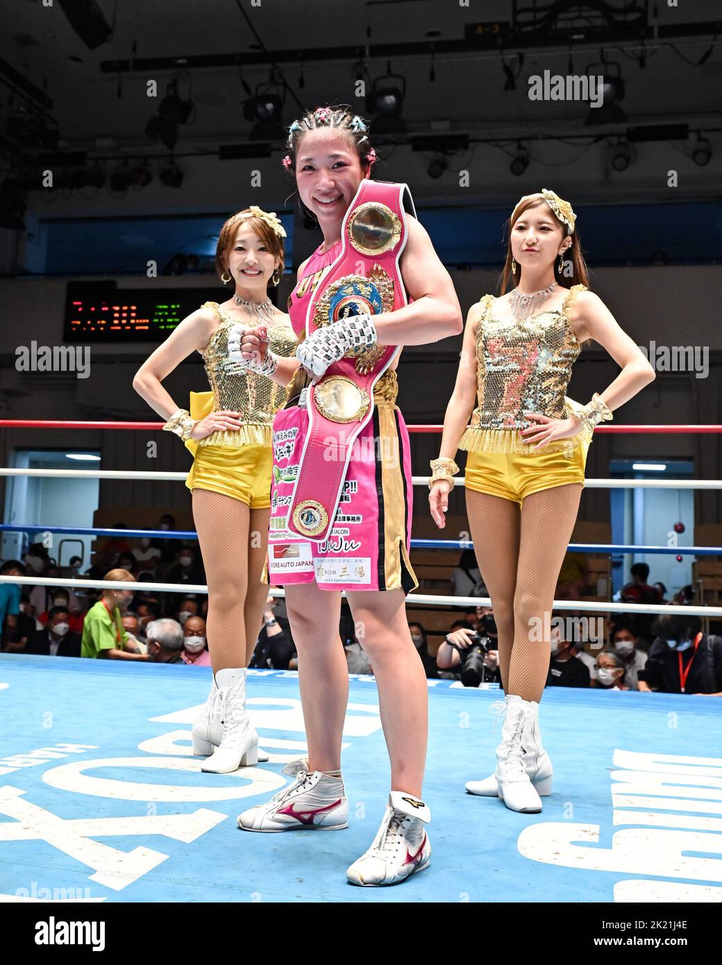 Tokyo, Japan. 1st Sep, 2022. Yuko Kuroki won the WBO Female Atomweight title bout by a unanimous ...