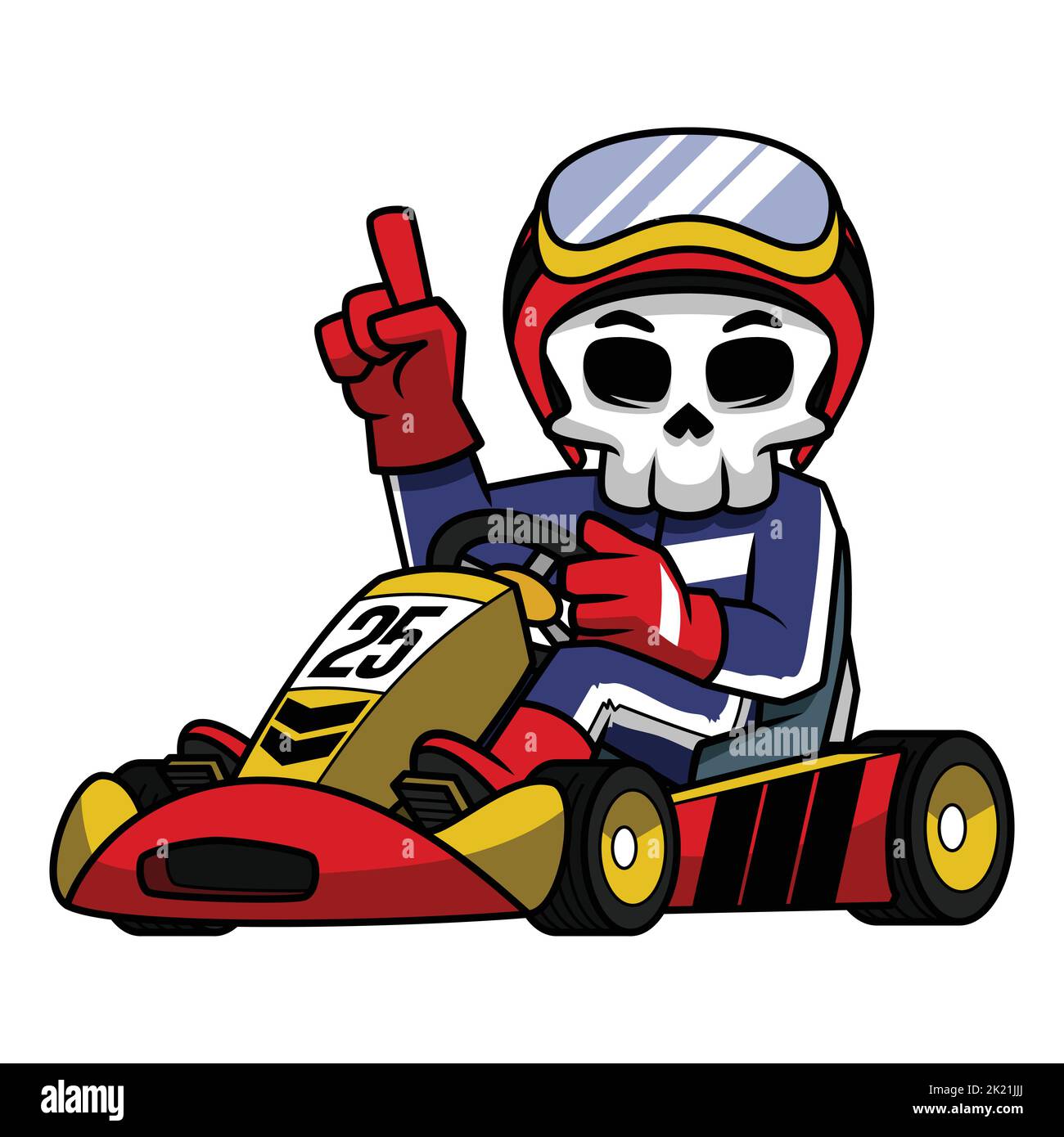 Cartoon Go Kart Racing