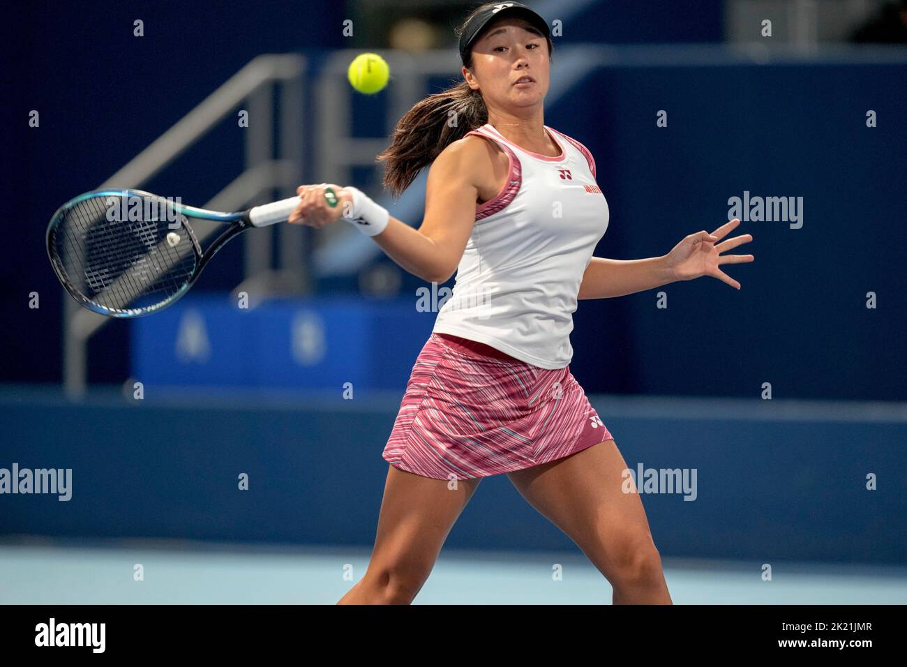 Ariake Coliseum during TORAY Pan Pacific Open Tennis Tournament 2022, Japan. 21st Sep, 2022 ...