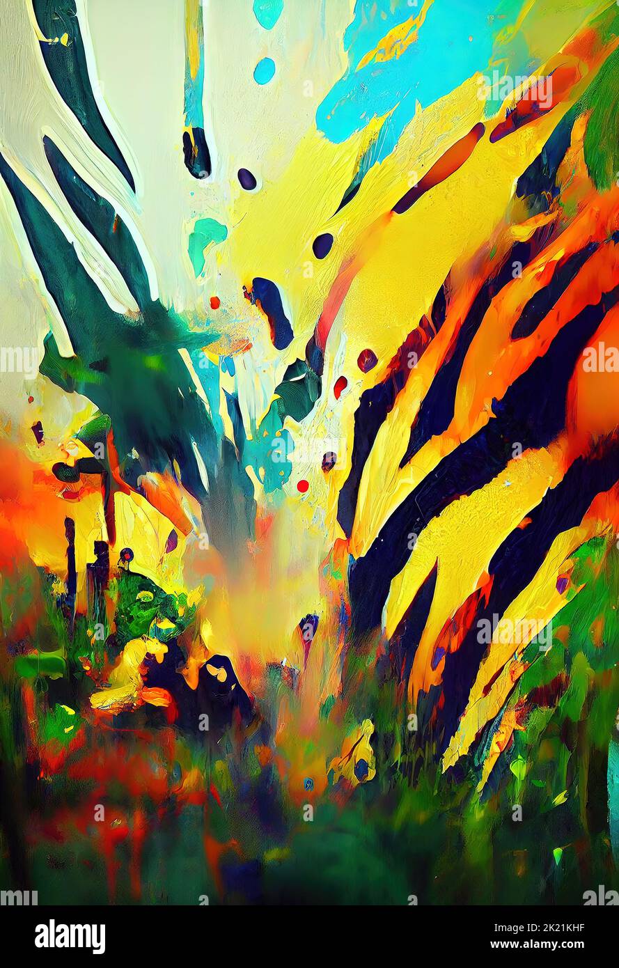 Abstract bright picture. Abstract spotty bright picture. Digital ...