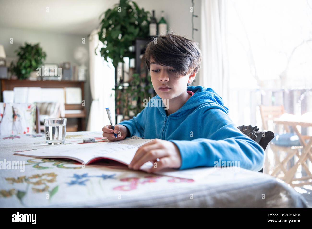 Routine homework hi-res stock photography and images - Alamy