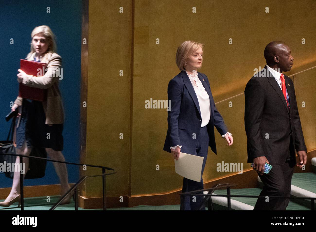 Liz truss first speech hi-res stock photography and images - Alamy