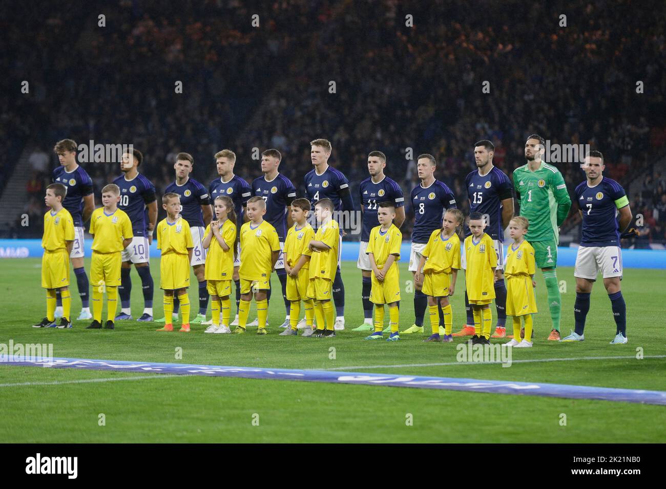 21st September 2022; Hampden Park, Glasgow, Scotland: UEFA Nations ...