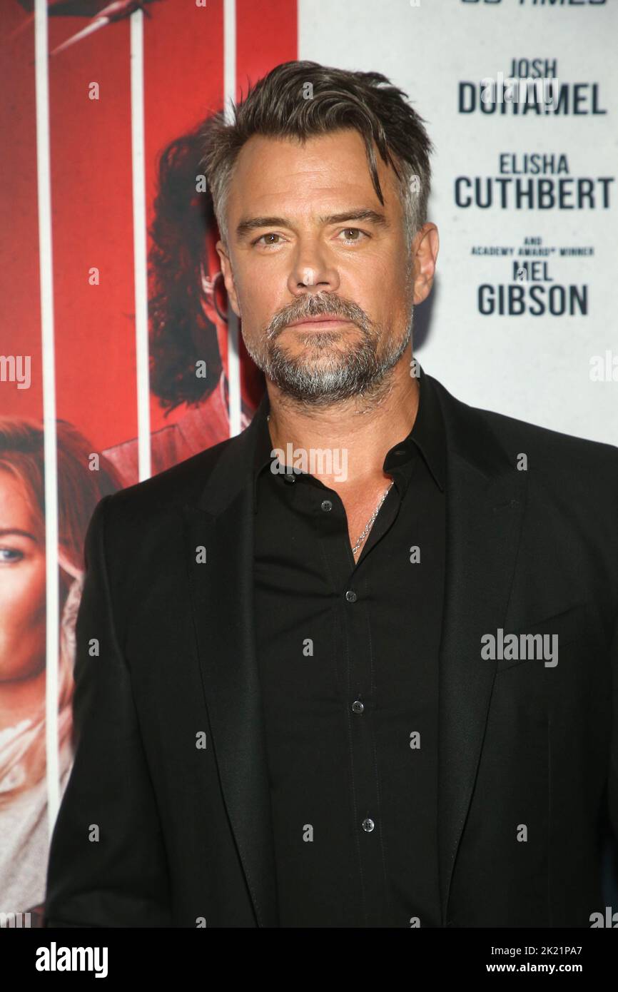 Los Angeles, Ca. 21st Sep, 2022. Josh Duhamel at the premiere of Bandit ...