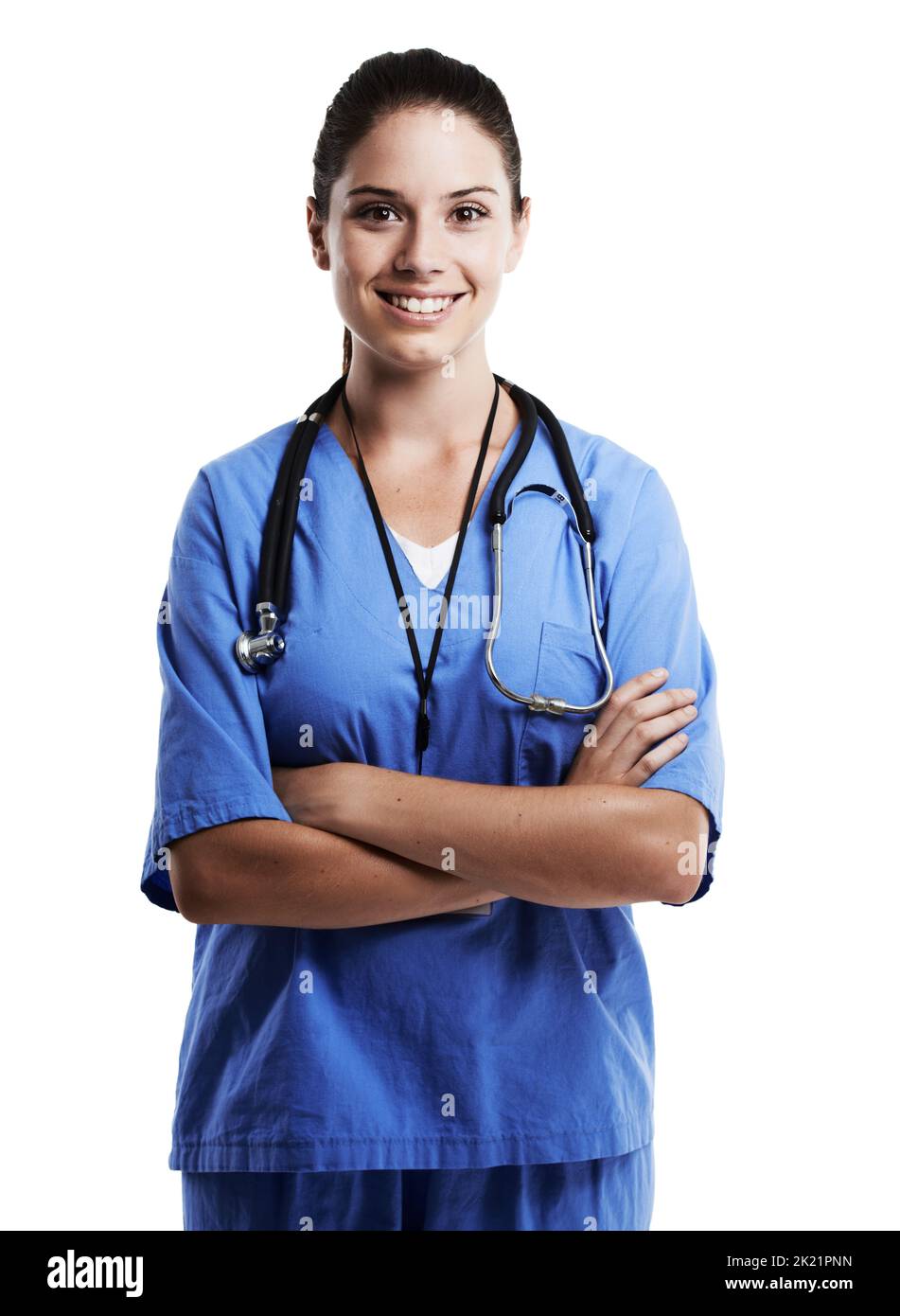 Shes one successful surgeon. Studio portrait of a beautiful young ...