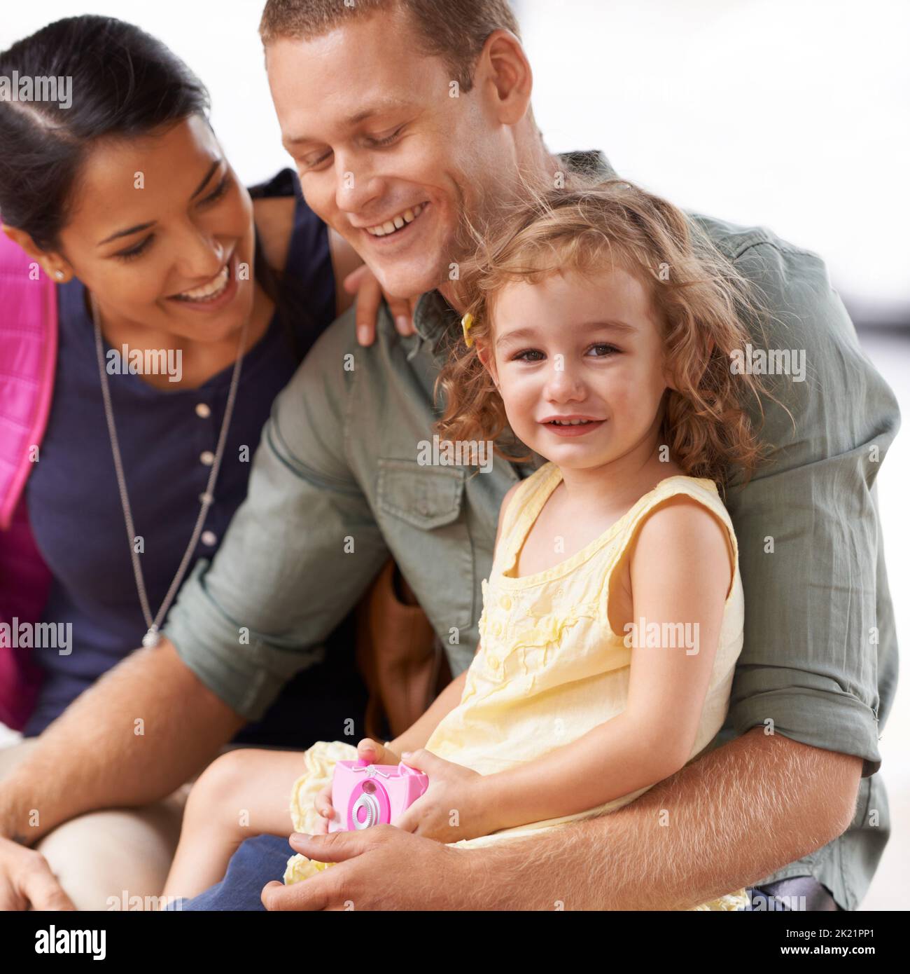 She was ready for her first adventure. A cropped shot of a contented ...