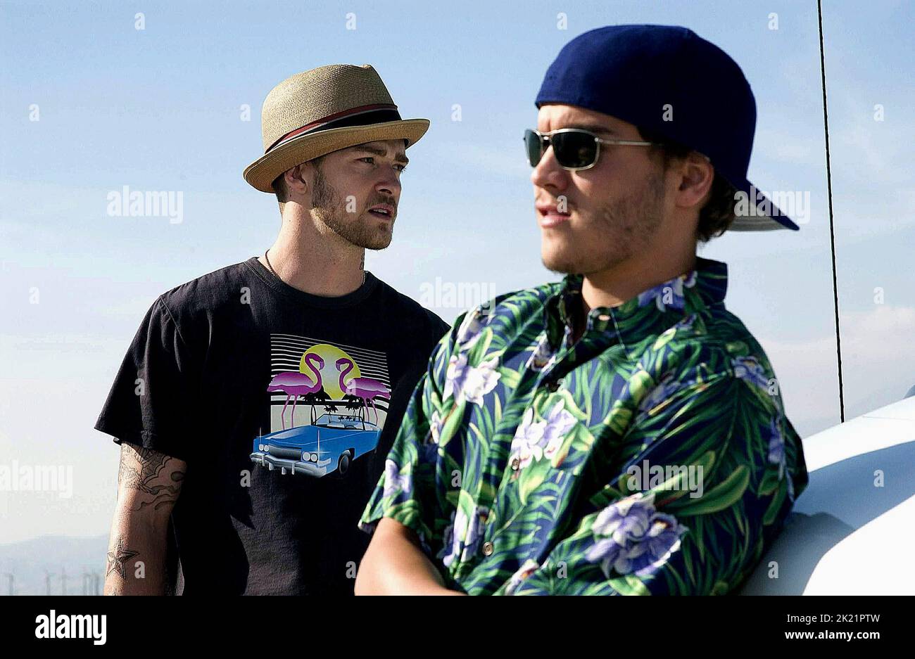 JUSTIN TIMBERLAKE, EMILE HIRSCH, ALPHA DOG, 2006 Stock Photo - Alamy