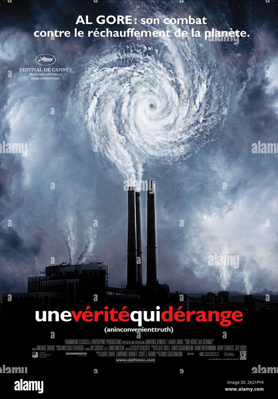 MOVIE POSTER (FRENCH VERSION), AN INCONVENIENT TRUTH, 2006 Stock Photo ...