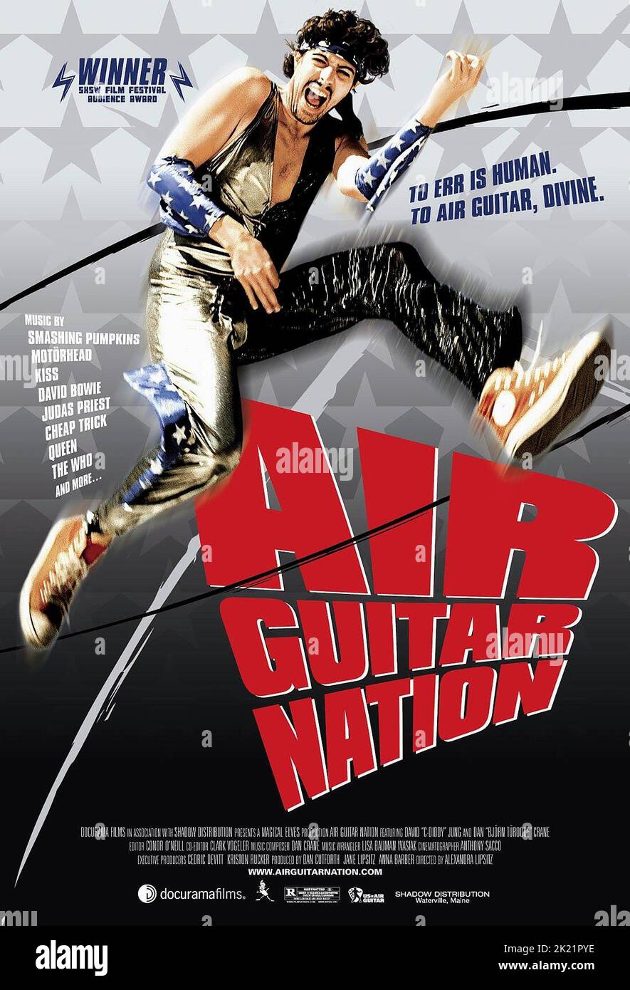 DAN CRANE POSTER, AIR GUITAR NATION, 2006 Stock Photo - Alamy