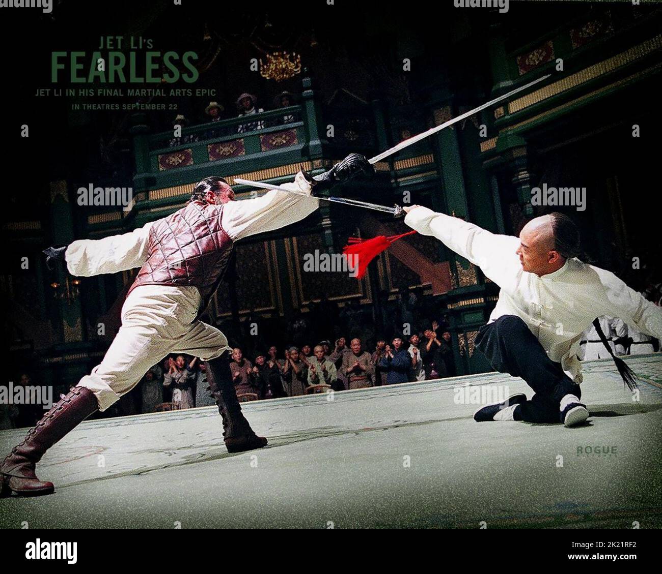 ANTHONY DE LONGIS, JET LI POSTER, FEARLESS: HUO YUAN JIA, 2006 Stock ...