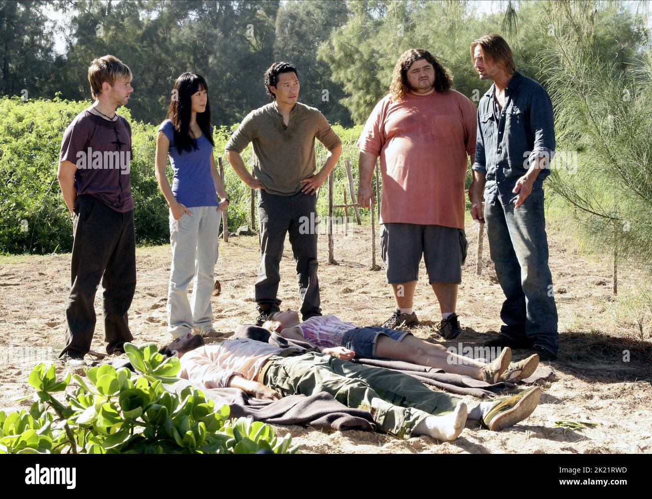 DOMINIC MONAGHAN, YUNJIN KIM, DANIEL DAE KIM, JORGE GARCIA, JOSH ...