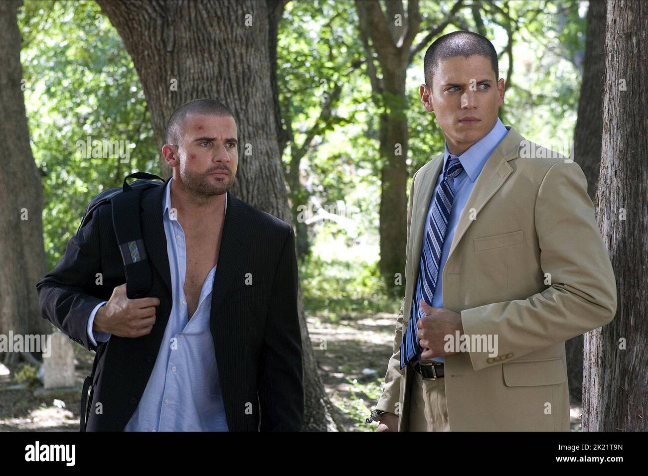 DOMINIC PURCELL, WENTWORTH MILLER, PRISON BREAK : SEASON 2, 2006 Stock ...