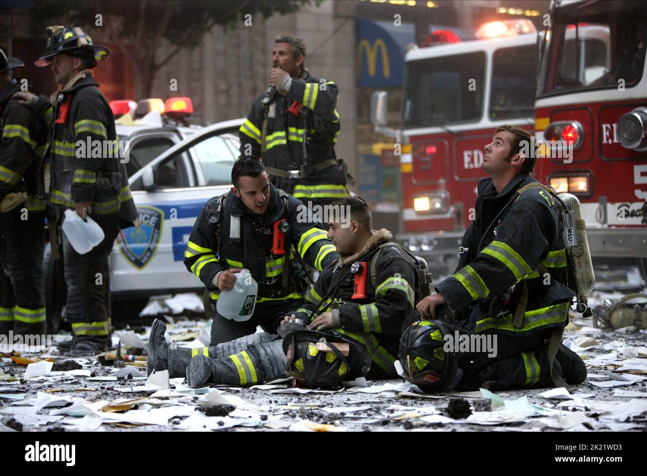 FIREFIGHTERS SCENE, WORLD TRADE CENTER, 2006 Stock Photo - Alamy