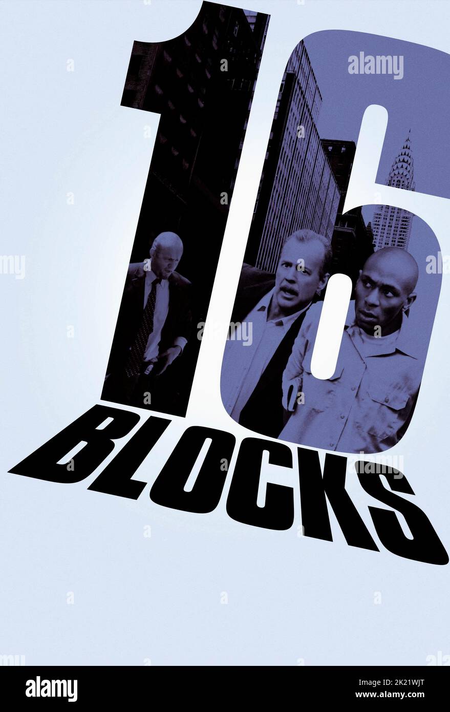 DAVID MORSE, BRUCE WILLIS, MOS DEF POSTER, 16 BLOCKS, 2006 Stock Photo ...