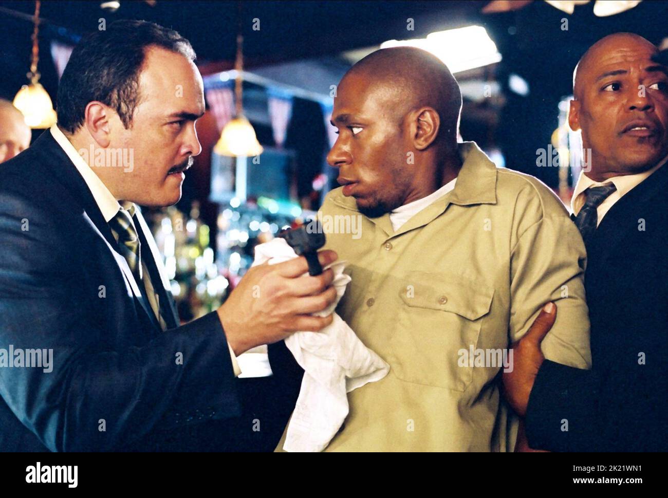 DAVID ZAYAS, MOS DEF, CYLK COZART, 16 BLOCKS, 2006 Stock Photo - Alamy