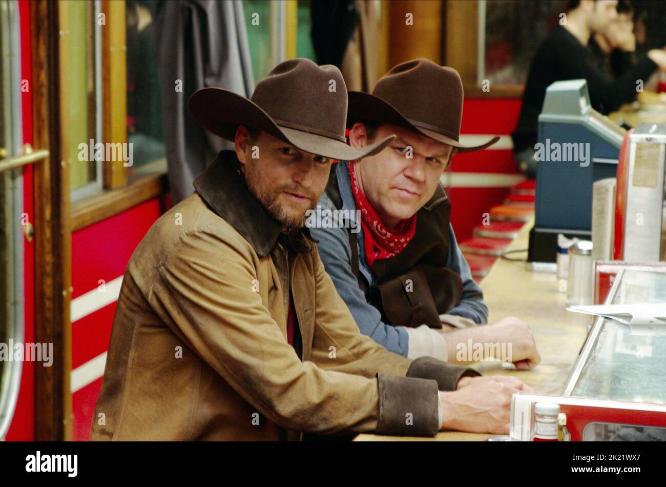 WOODY HARRELSON, JOHN C. REILLY, A PRAIRIE HOME COMPANION, 2006 Stock ...