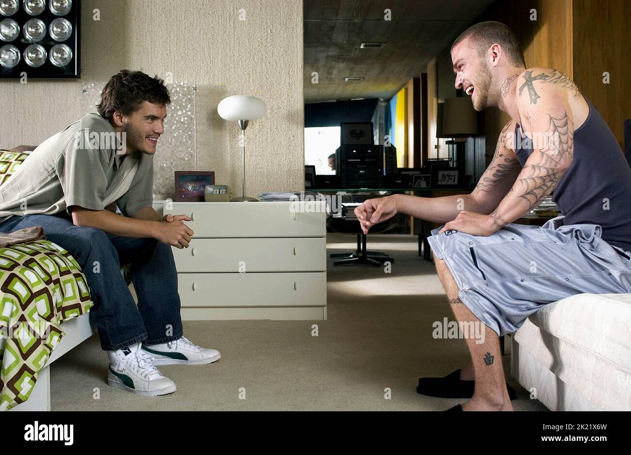 EMILE HIRSCH, JUSTIN TIMBERLAKE, ALPHA DOG, 2006 Stock Photo - Alamy