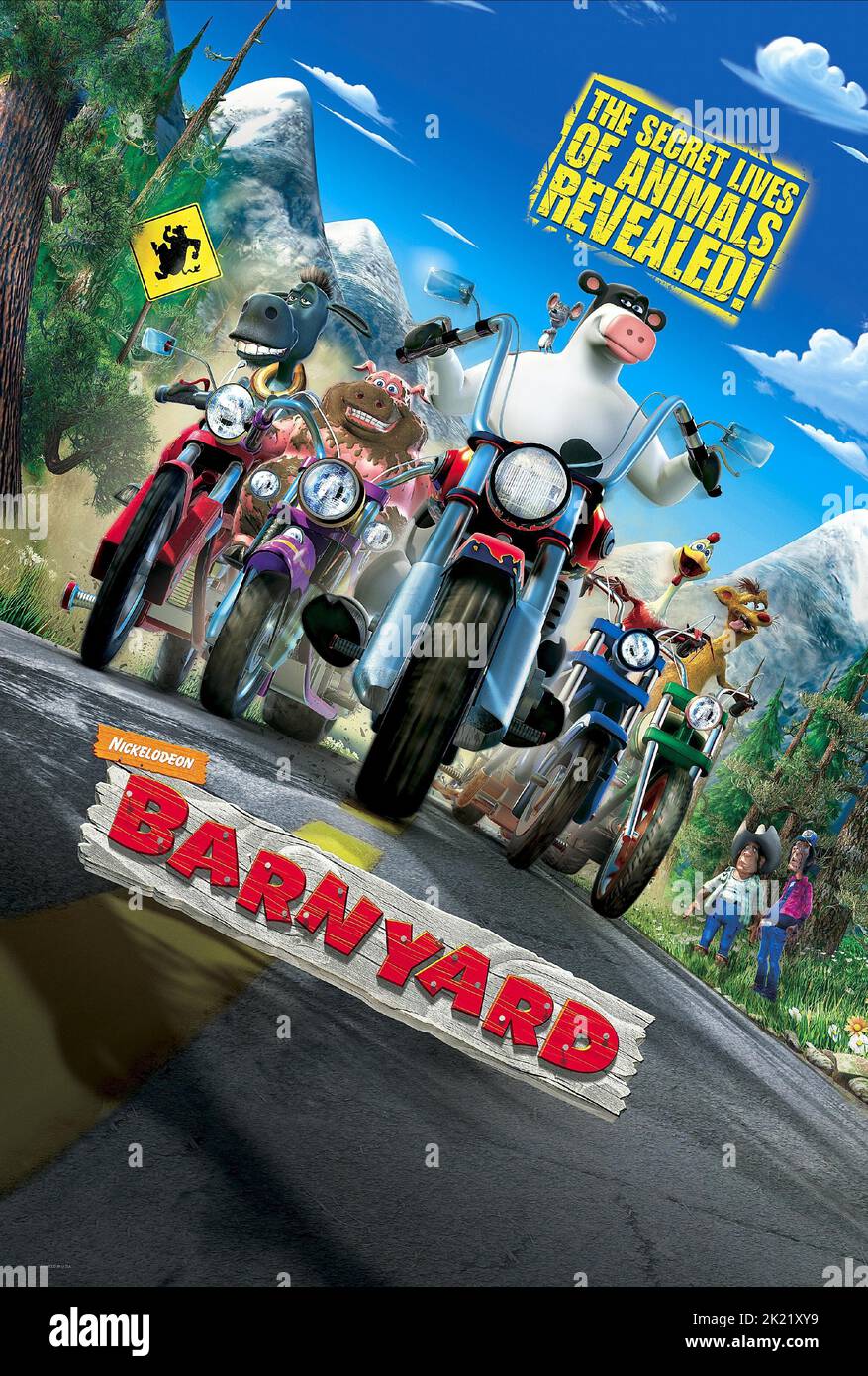MOVIE POSTER, BARNYARD, 2006 Stock Photo - Alamy