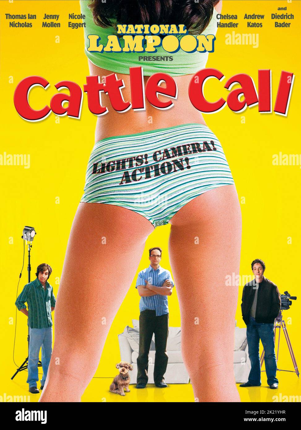 ANDREW KATOS, DIEDRICH BADER, THOMAS IAN NICHOLAS POSTER, CATTLE CALL, 2006 Stock Photo - Alamy