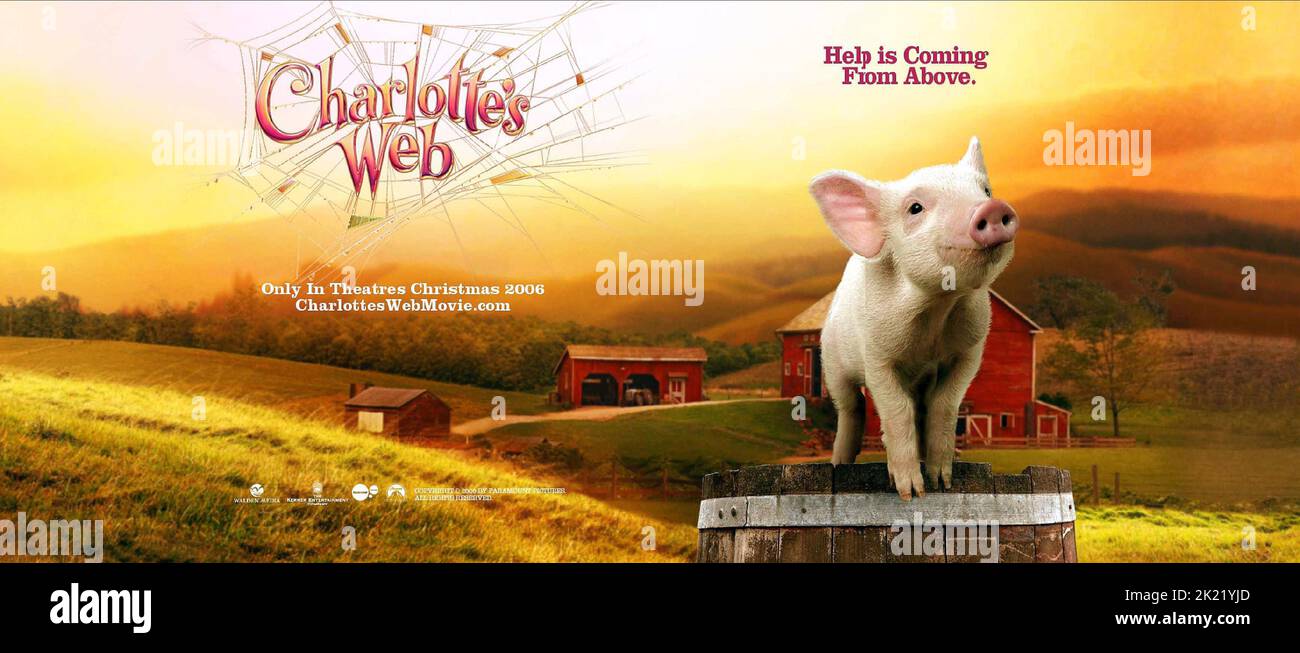 WILBUR POSTER, CHARLOTTE'S WEB, 2006 Stock Photo - Alamy