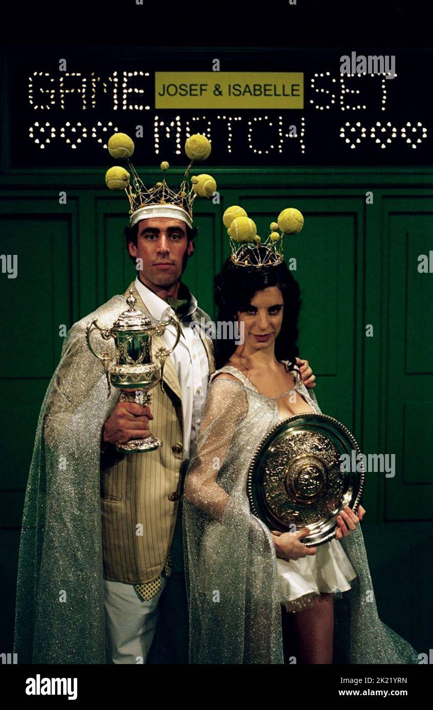 STEPHEN MANGAN, MEREDITH MACNEILL, CONFETTI, 2006 Stock Photo - Alamy