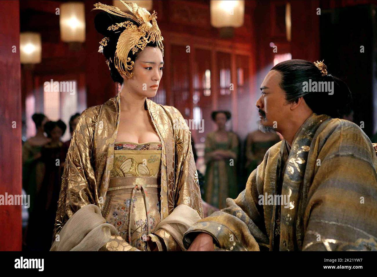 GONG LI , CHOW YUN-FAT, CURSE OF THE GOLDEN FLOWER, 2006 Stock Photo ...