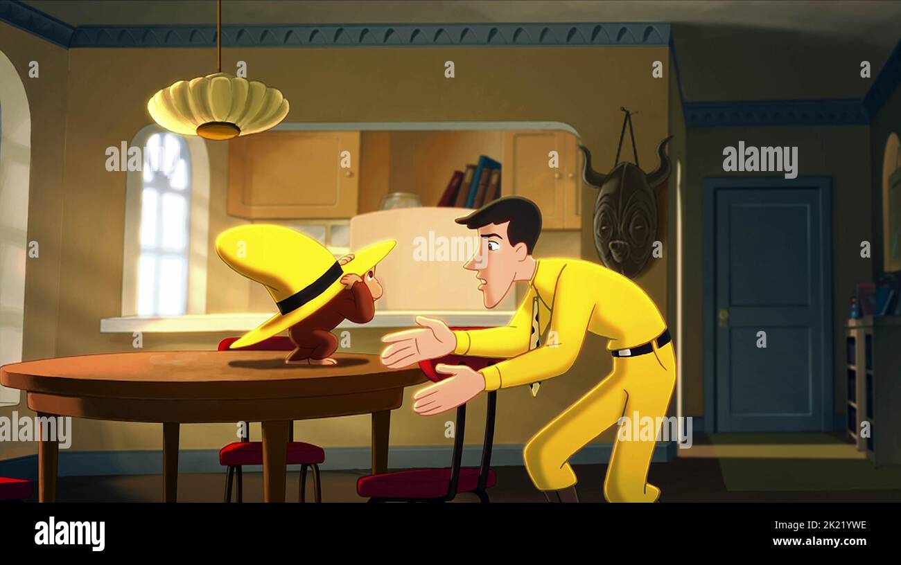 Curious george man in the yellow hat hi-res stock photography and ...