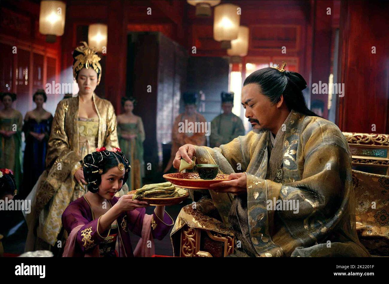 GONG LI, LI MAN, CHOW YUN-FAT, CURSE OF THE GOLDEN FLOWER, 2006 Stock ...