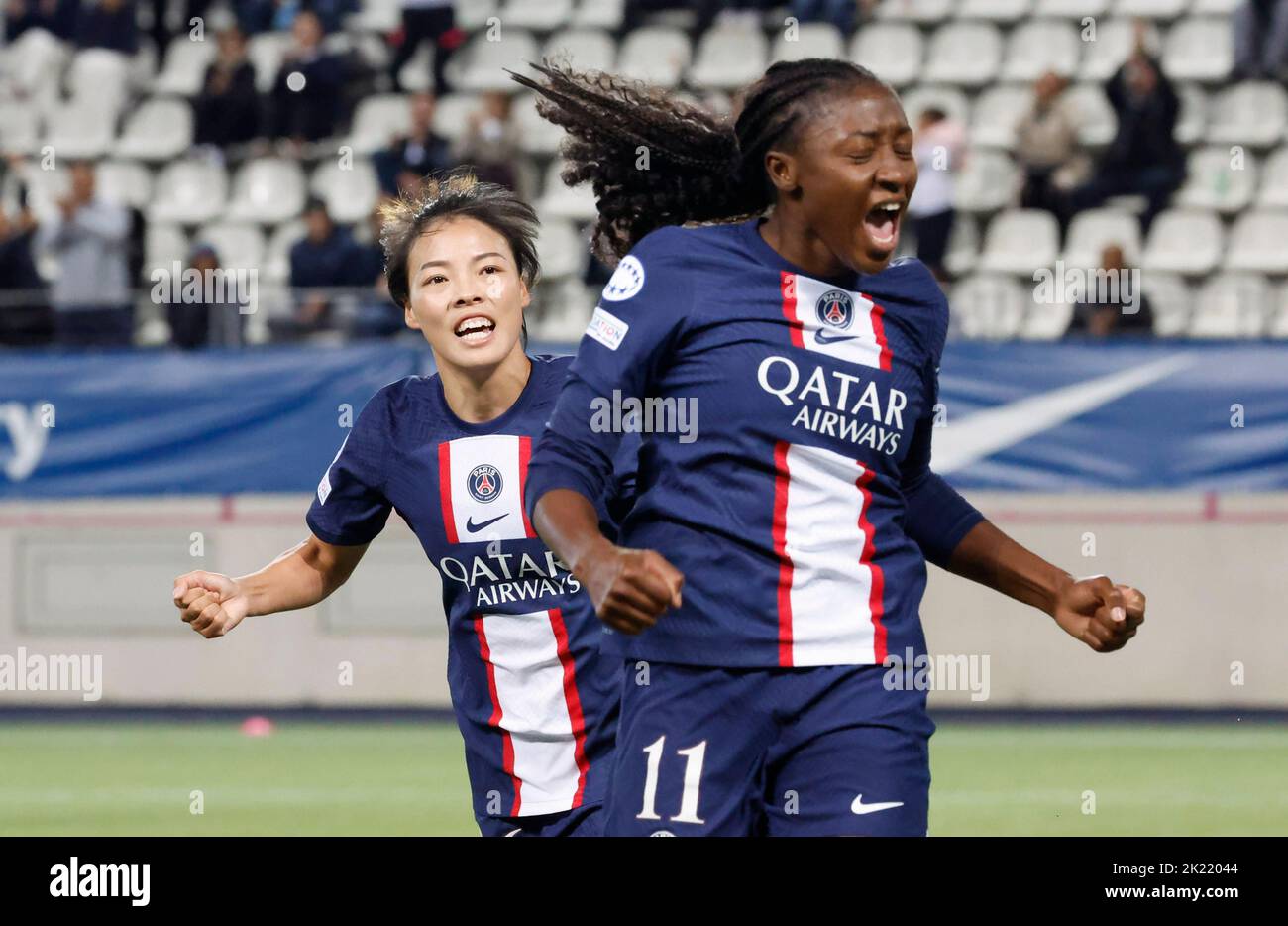 Paris, France. 21st Sep, 2022. Paris Saint-Germain's Kadidiatou Diani ...