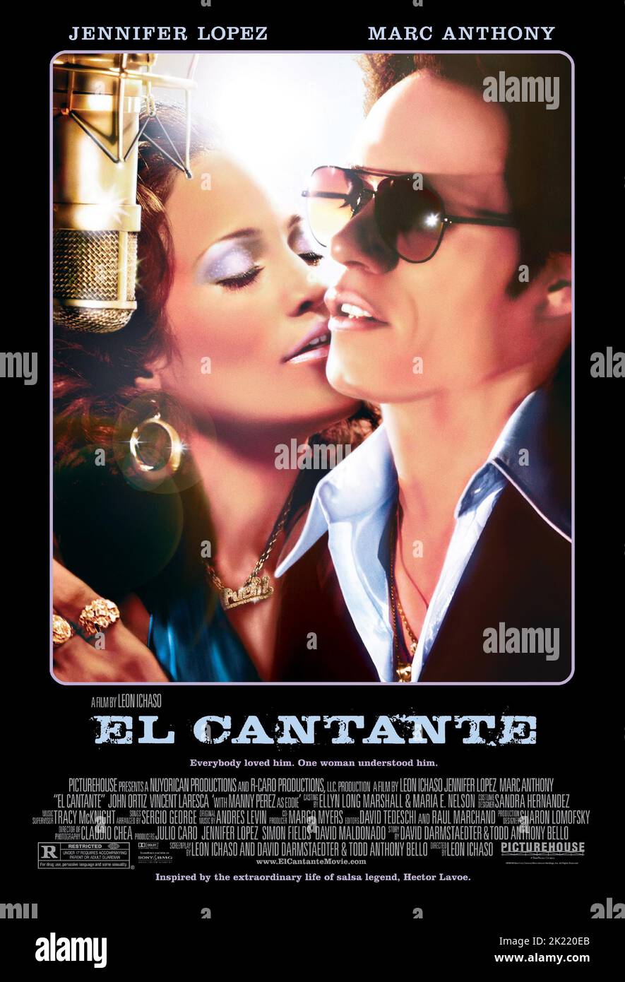 JENNIFER LOPEZ, MARC ANTHONY POSTER, EL CANTANTE, 2006 Stock Photo - Alamy