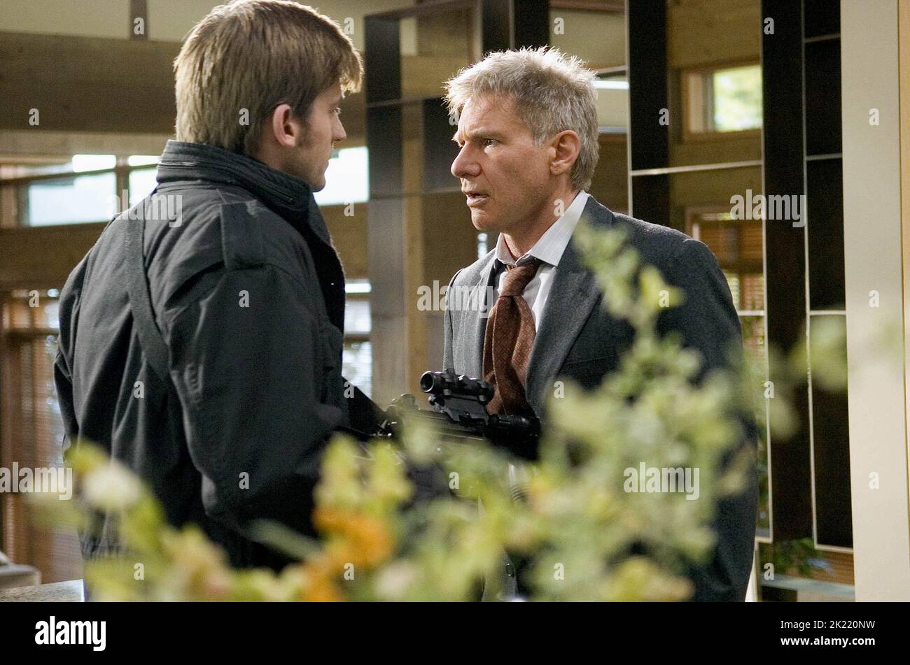 NIKOLAJ COSTER-WALDAU, HARRISON FORD, FIREWALL, 2006 Stock Photo - Alamy
