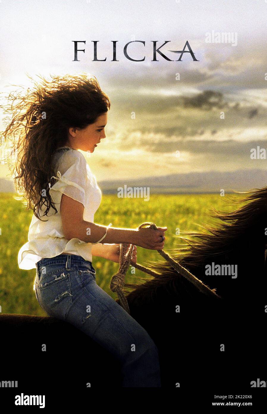 ALISON LOHMAN POSTER, FLICKA, 2006 Stock Photo - Alamy