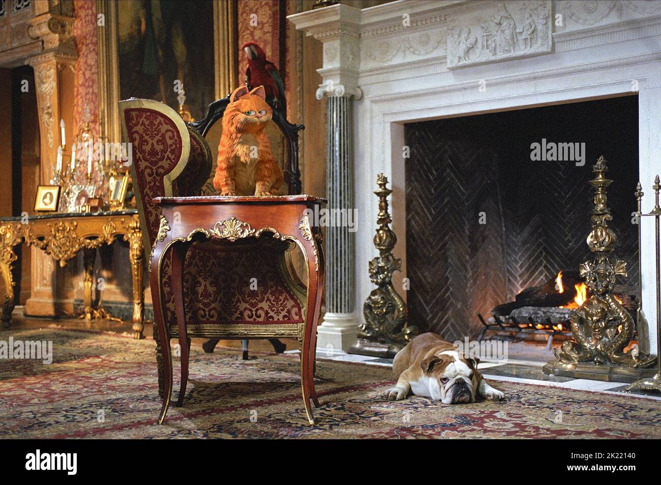 GARFIELD, WINSTON, GARFIELD: A TAIL OF TWO KITTIES, 2006 Stock Photo ...