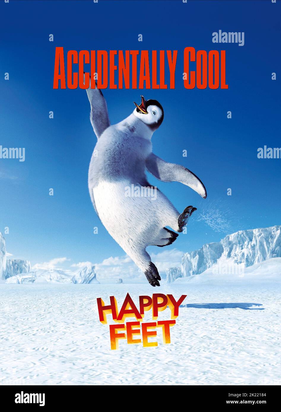 MUMBLE THE PENGUIN POSTER, HAPPY FEET, 2006 Stock Photo - Alamy