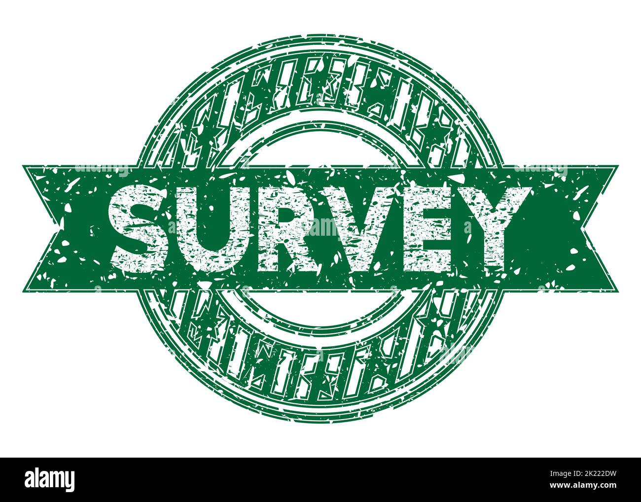 Simple vintage rubber stamp with Survey text Stock Vector Image & Art ...