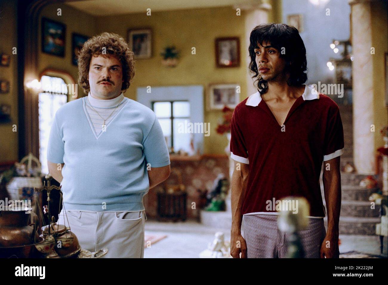 JACK BLACK, HECTOR JIMENEZ, NACHO LIBRE, 2006 Stock Photo - Alamy