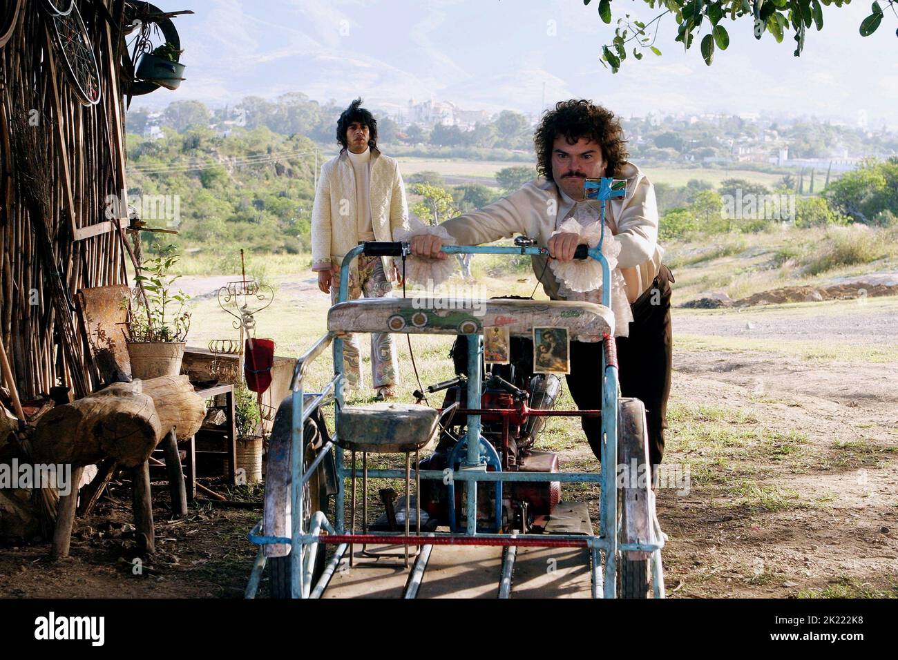 HECTOR JIMENEZ, JACK BLACK, NACHO LIBRE, 2006 Stock Photo - Alamy