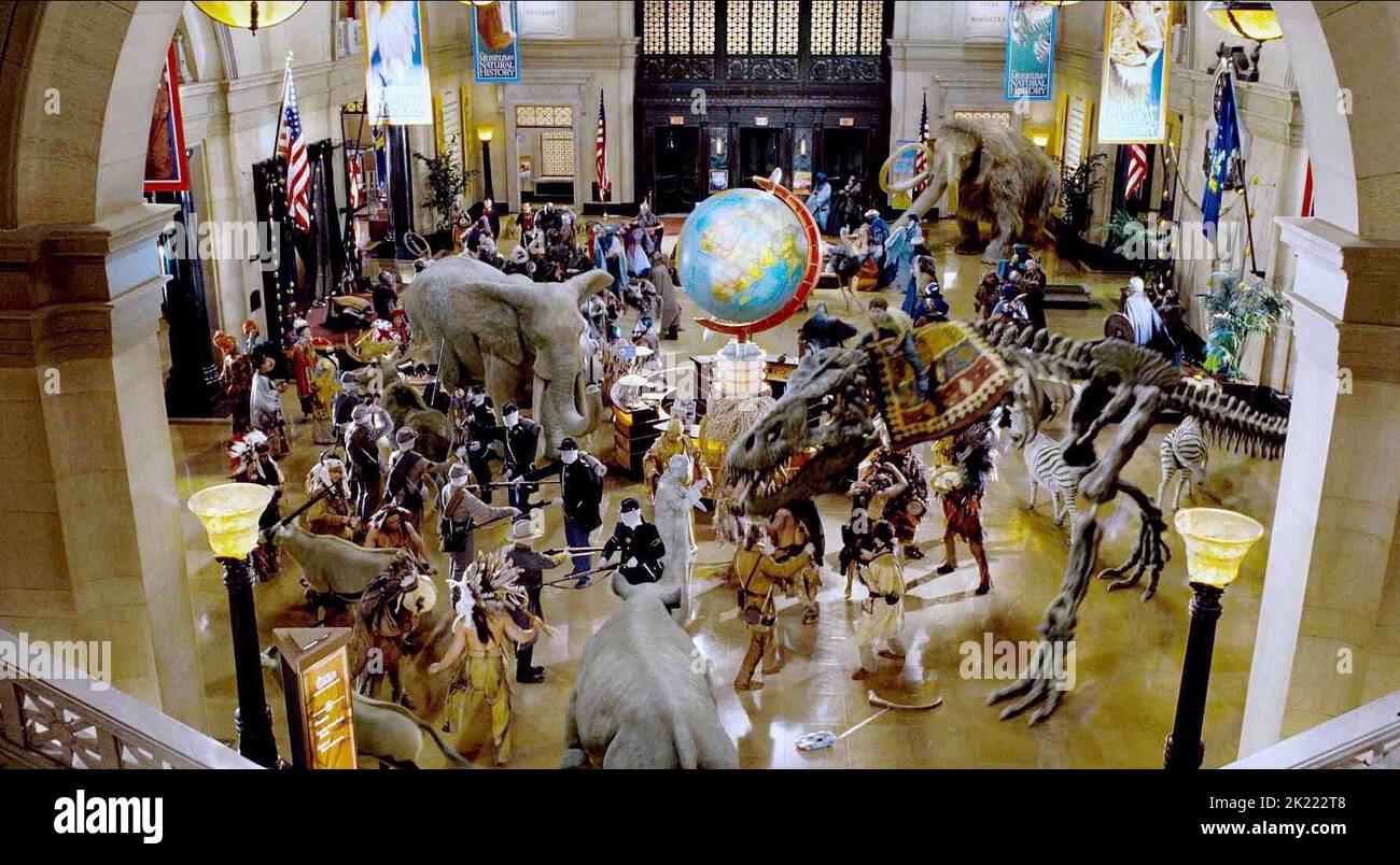 MUSEUM MAYHEM, NIGHT AT THE MUSEUM, 2006 Stock Photo - Alamy