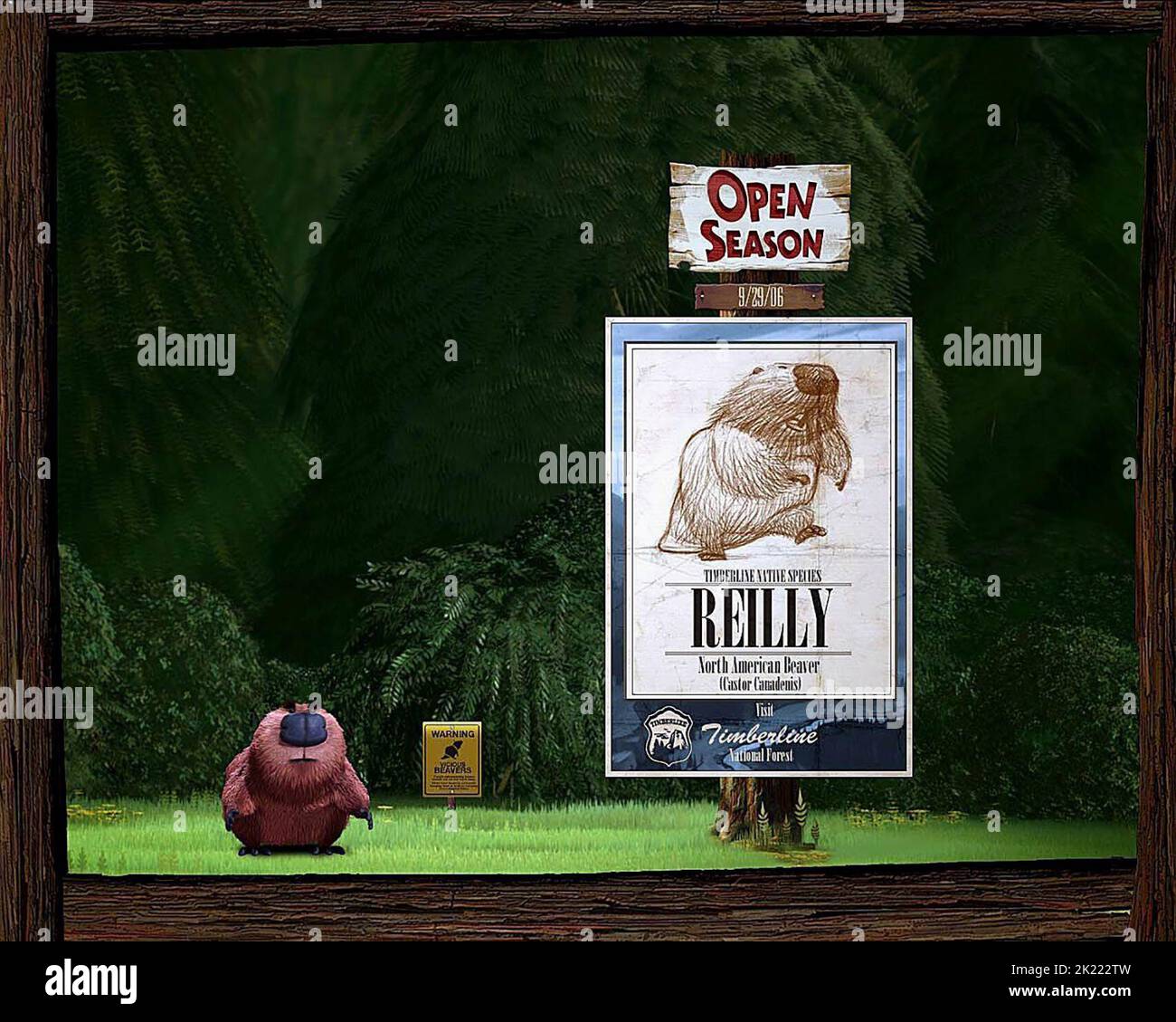 REILLY POSTER, OPEN SEASON, 2006 Stock Photo - Alamy